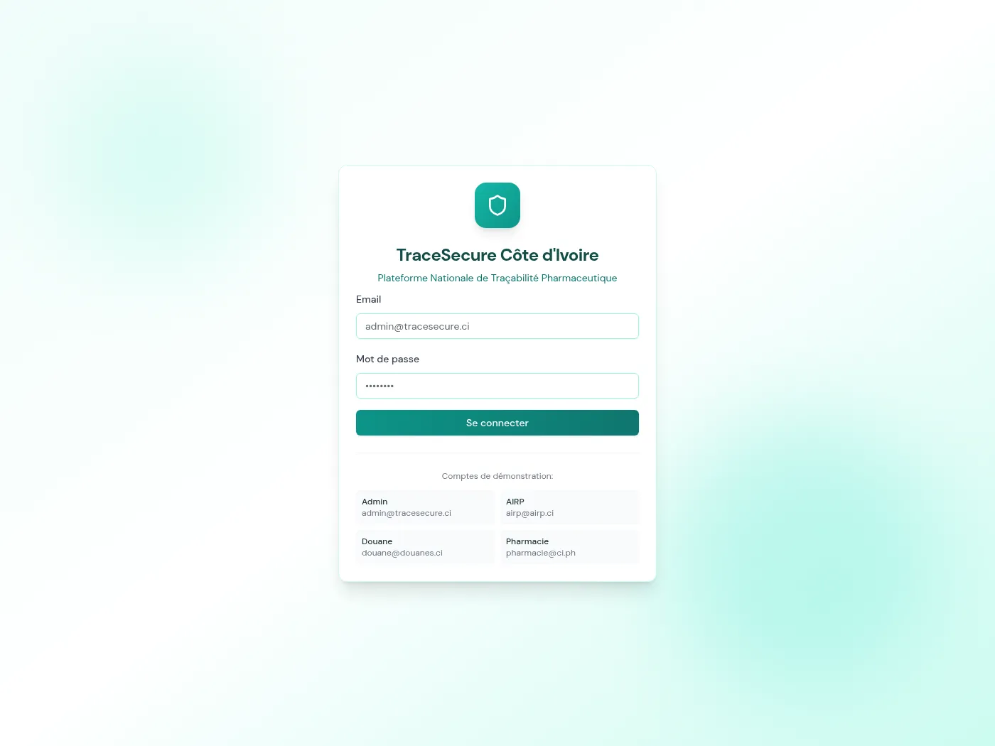 TraceSecure Côte d'Ivoire
