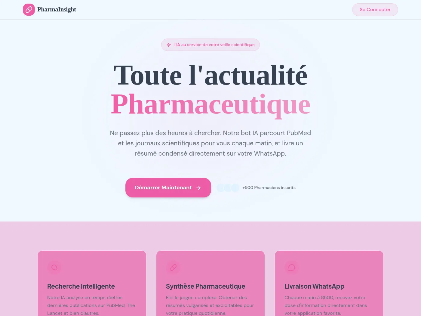 PharmaInsight Bot