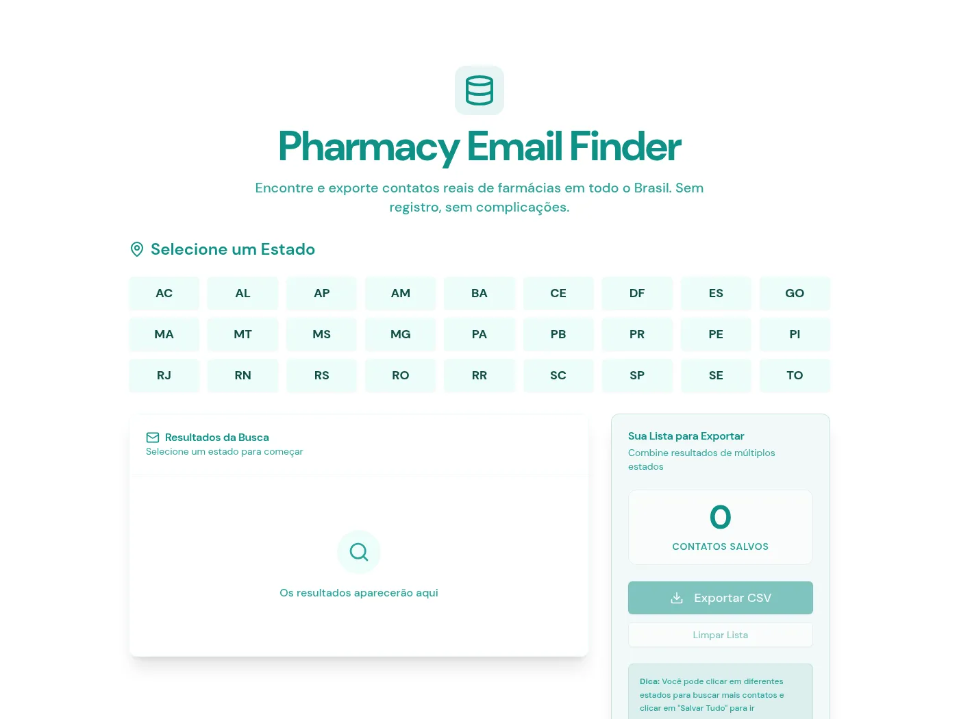 Pharmacy Email Finder