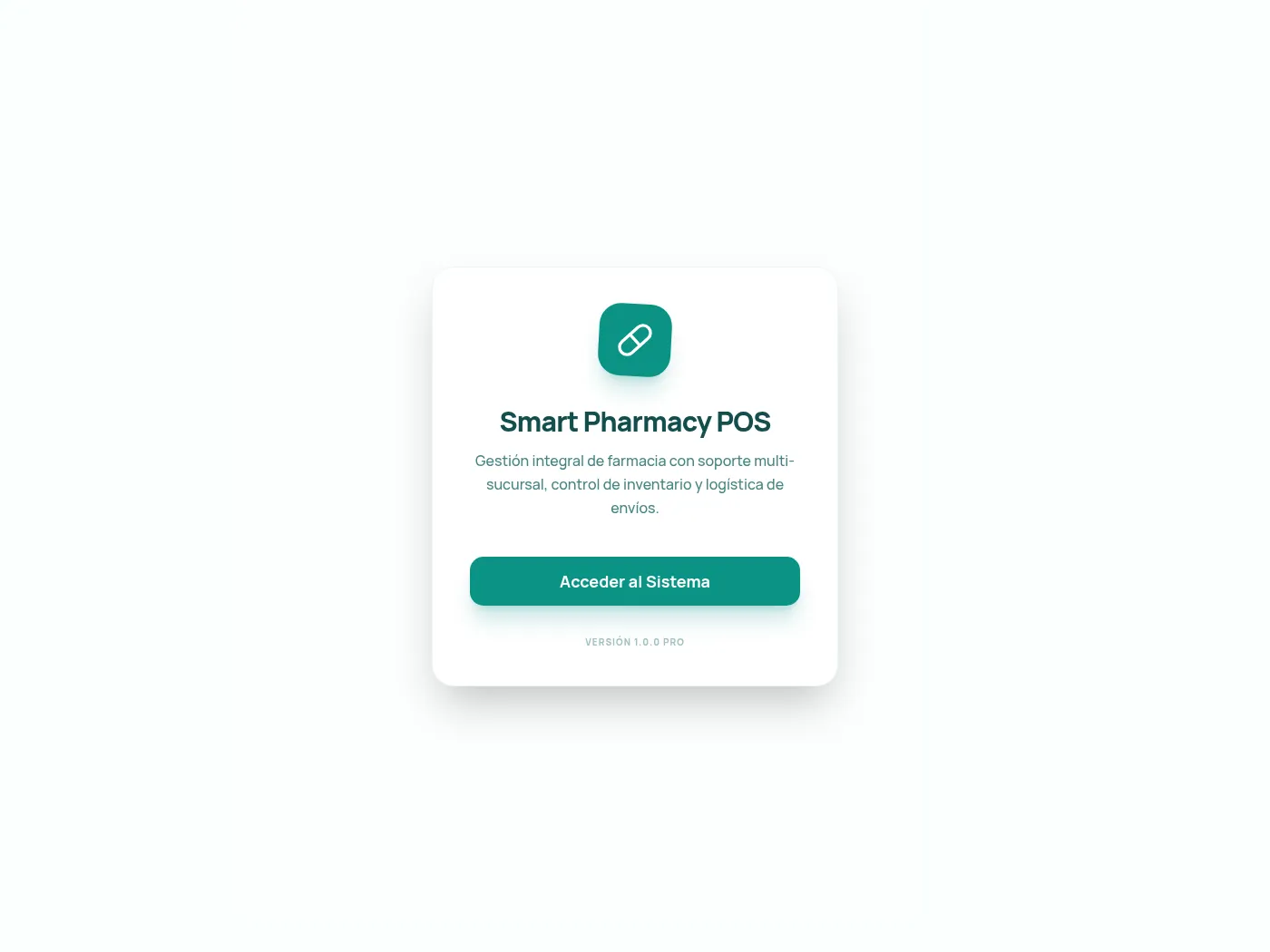 Smart Pharmacy POS