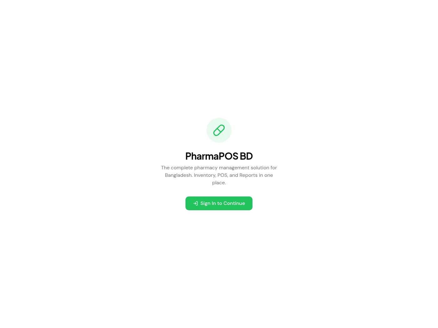 PharmaPOS BD Web App
