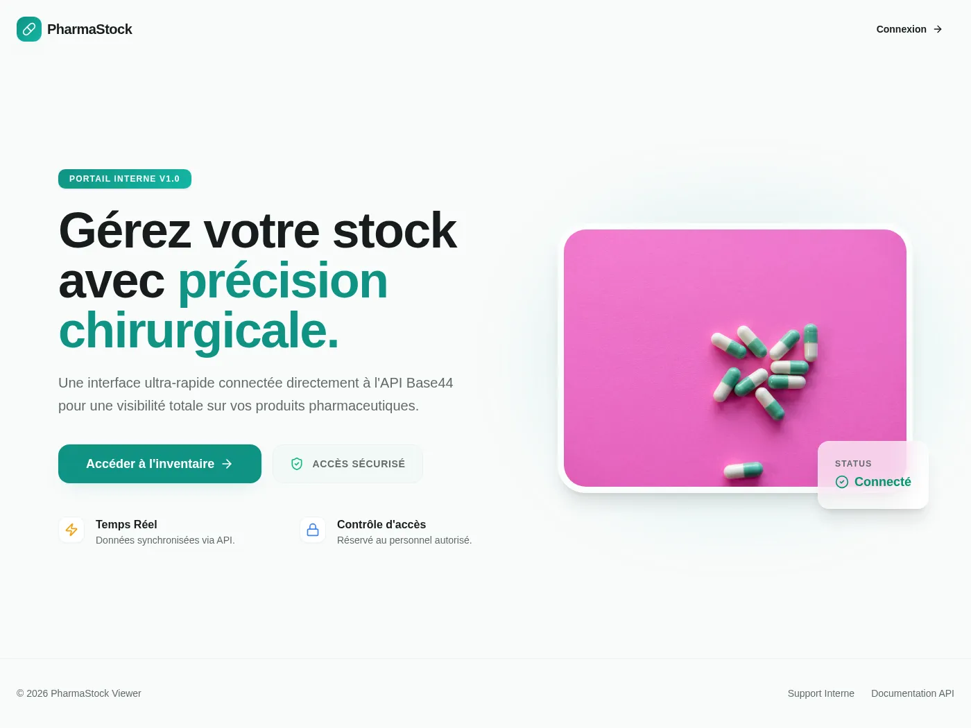 PharmaStock Viewer