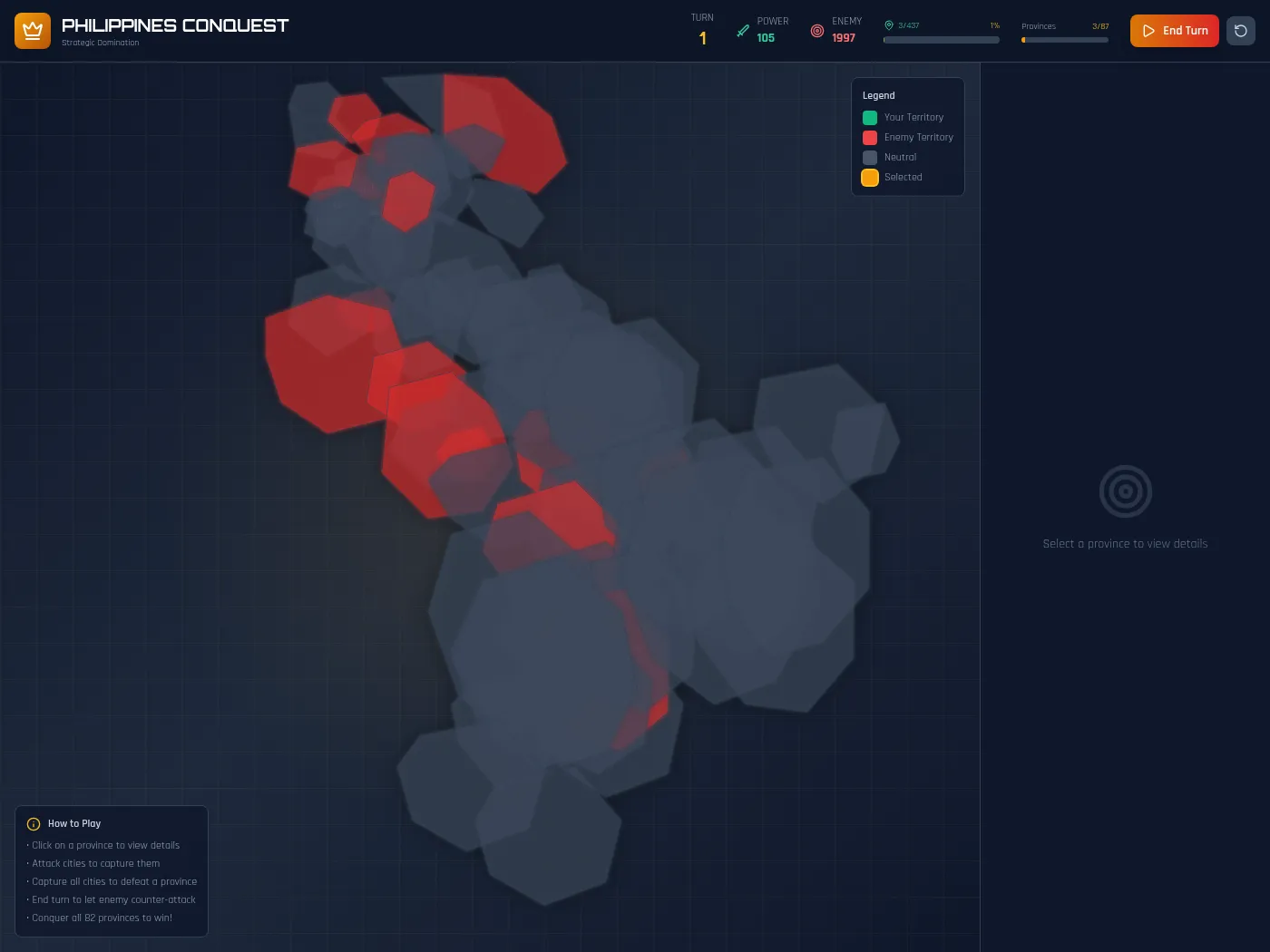Philippines Conquest Game