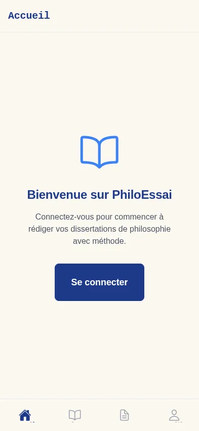 PhiloEssai App
