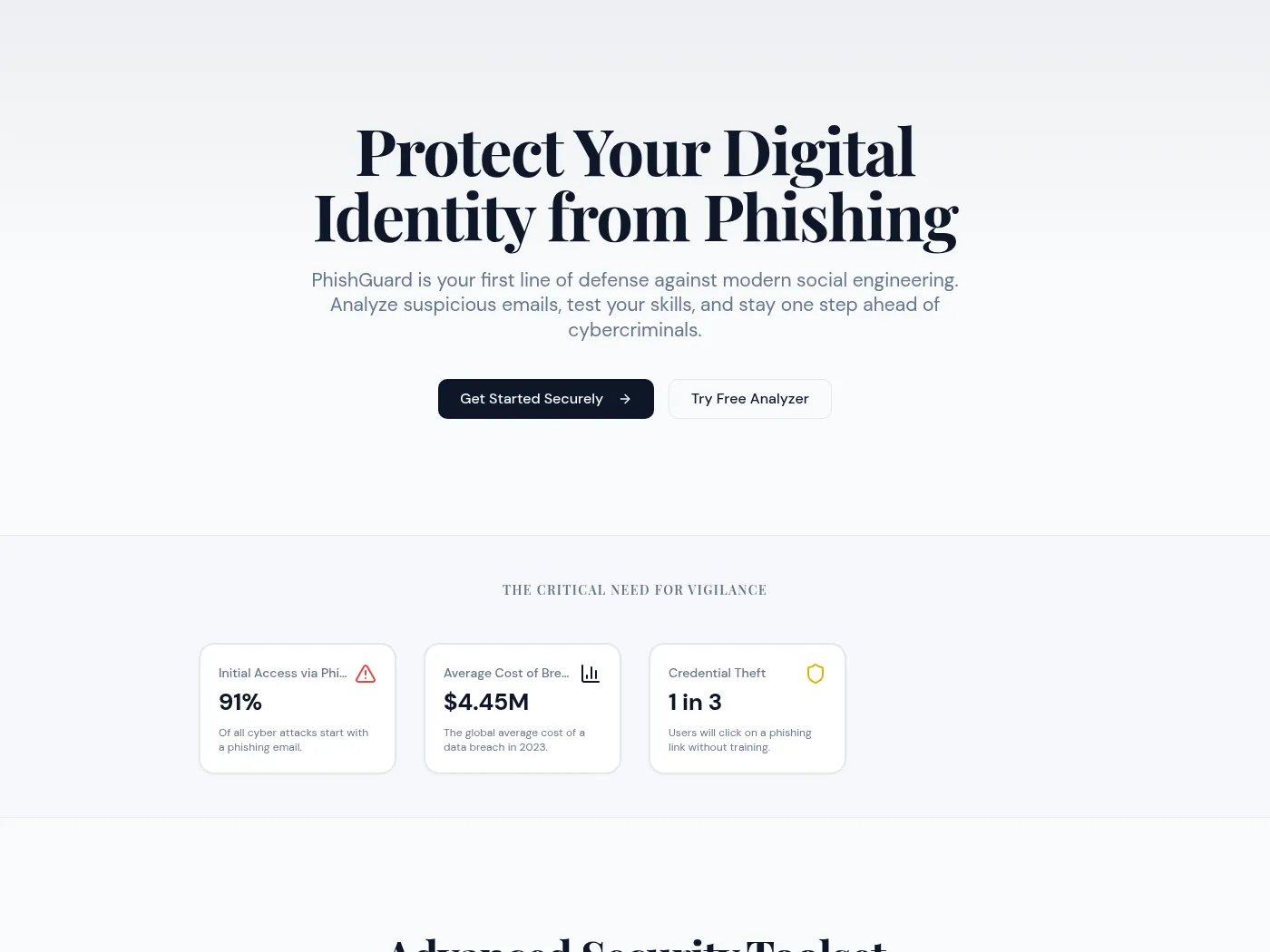 PhishGuard Awareness Site