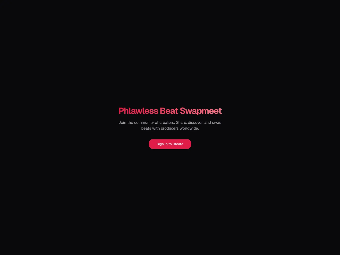 Phlawless Beat Swapmeet