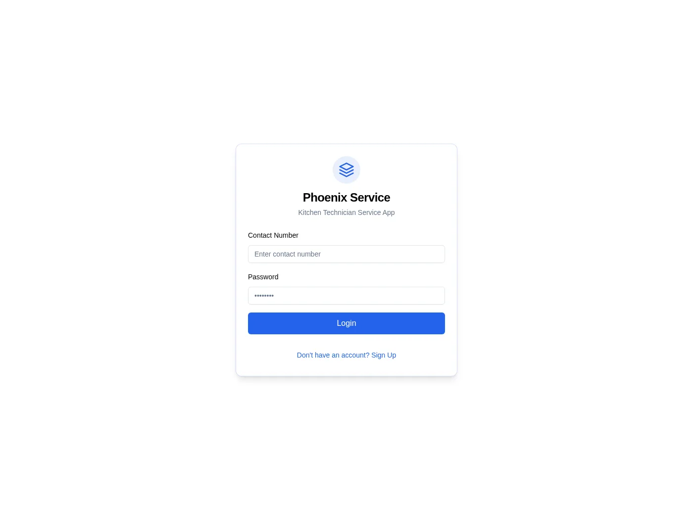 Phoenix Technician Service App