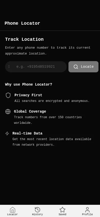 Phone Locator App
