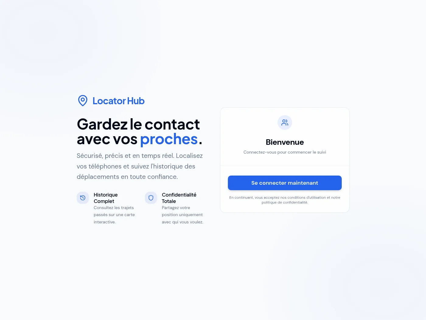 Phone Locator Hub