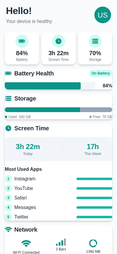 Phone Monitor App