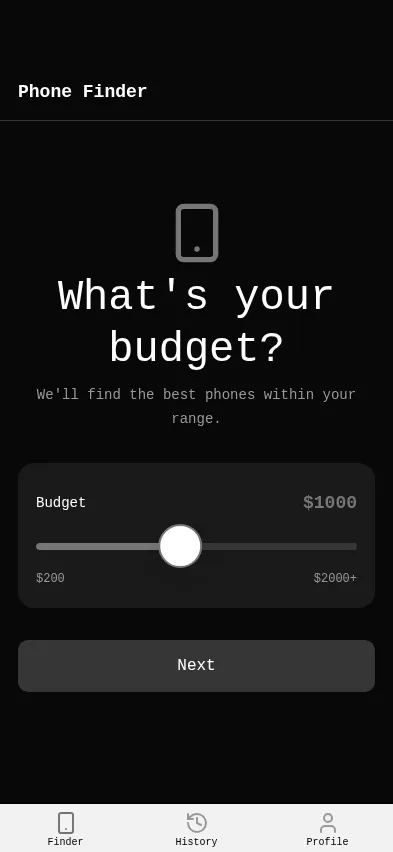 Phone Picker App