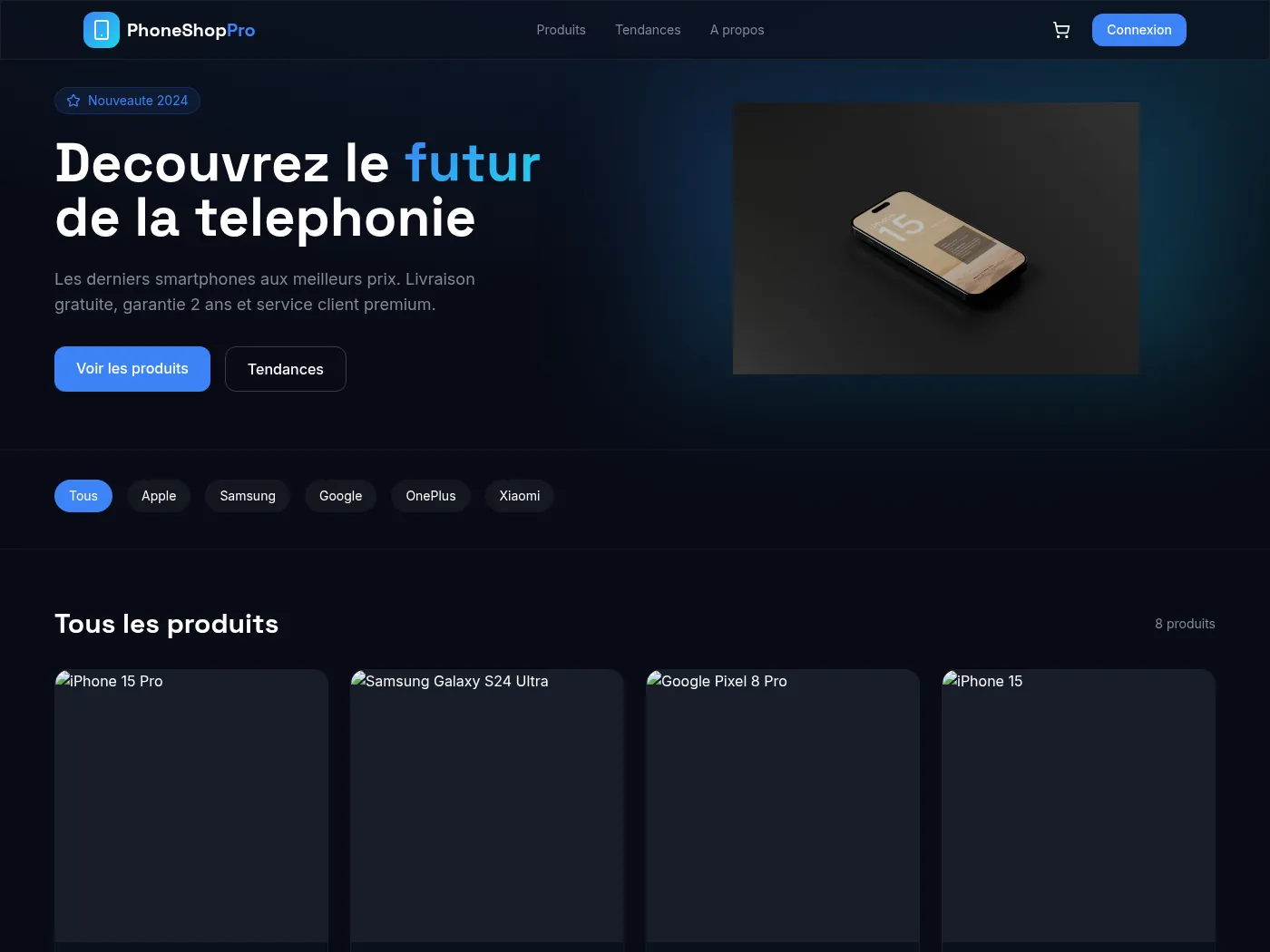 PhoneShop Pro Site