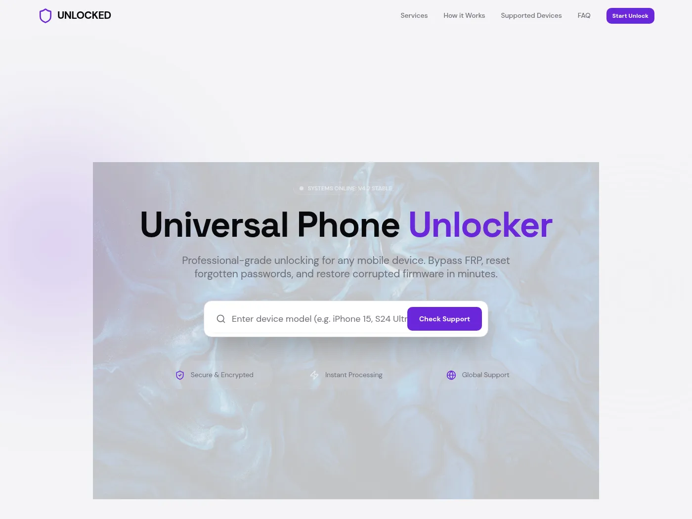 Universal Phone Unlocker