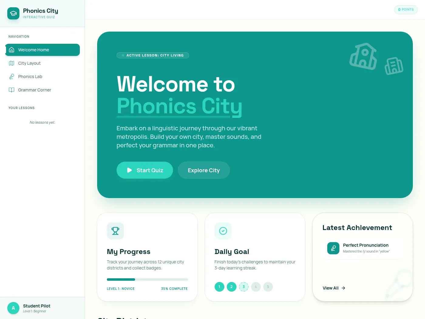 Phonics City Flashcards