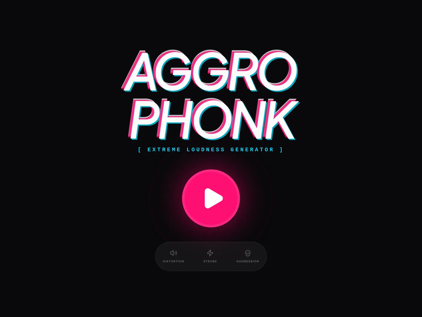 AggroPhonk Song Generator