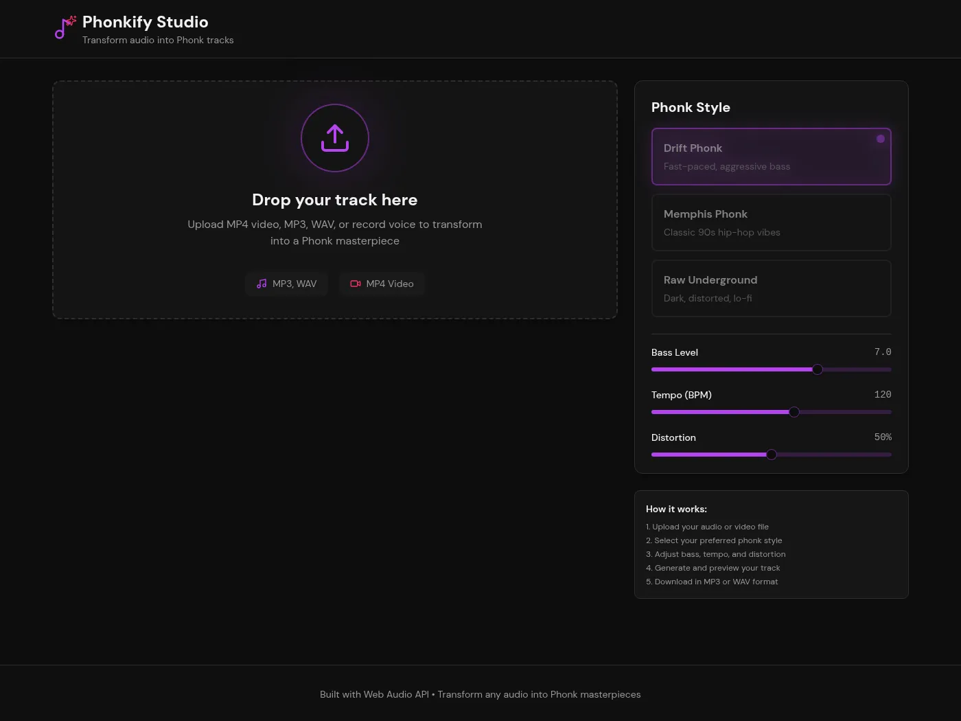 Phonkify Studio