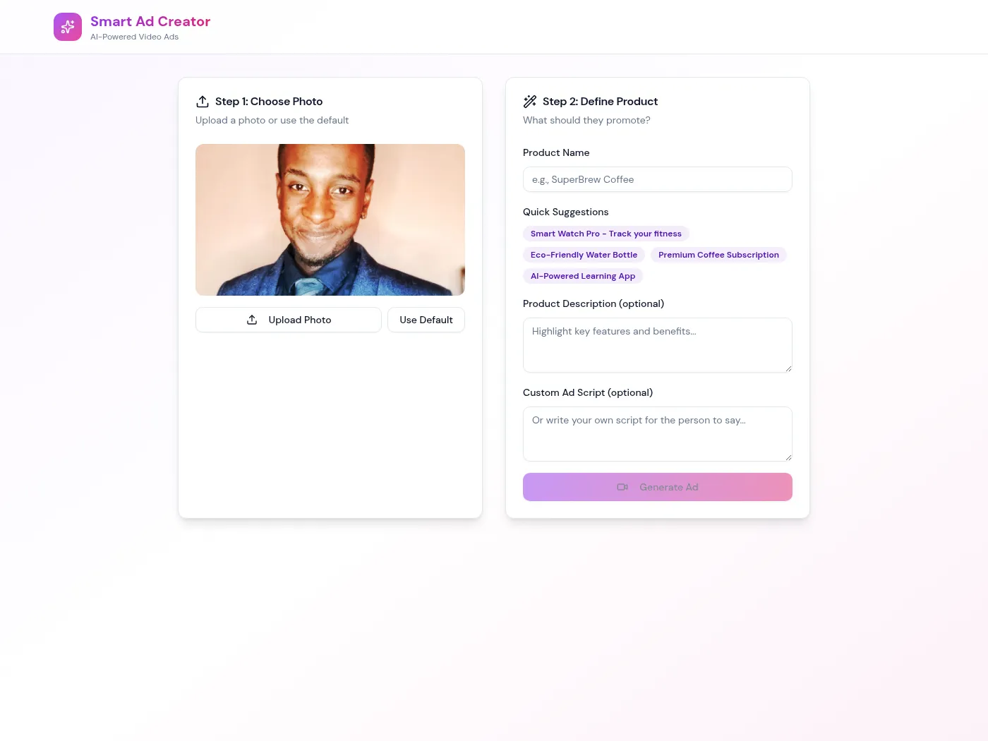 Smart Ad Creator