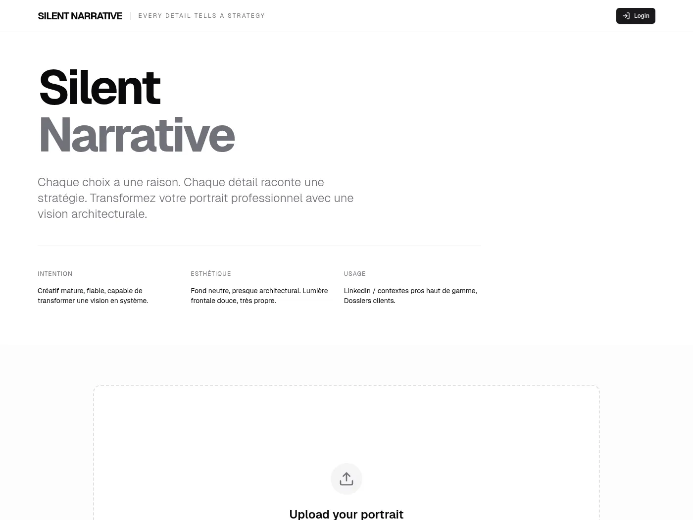 Silent Narrative Photo Enhancer