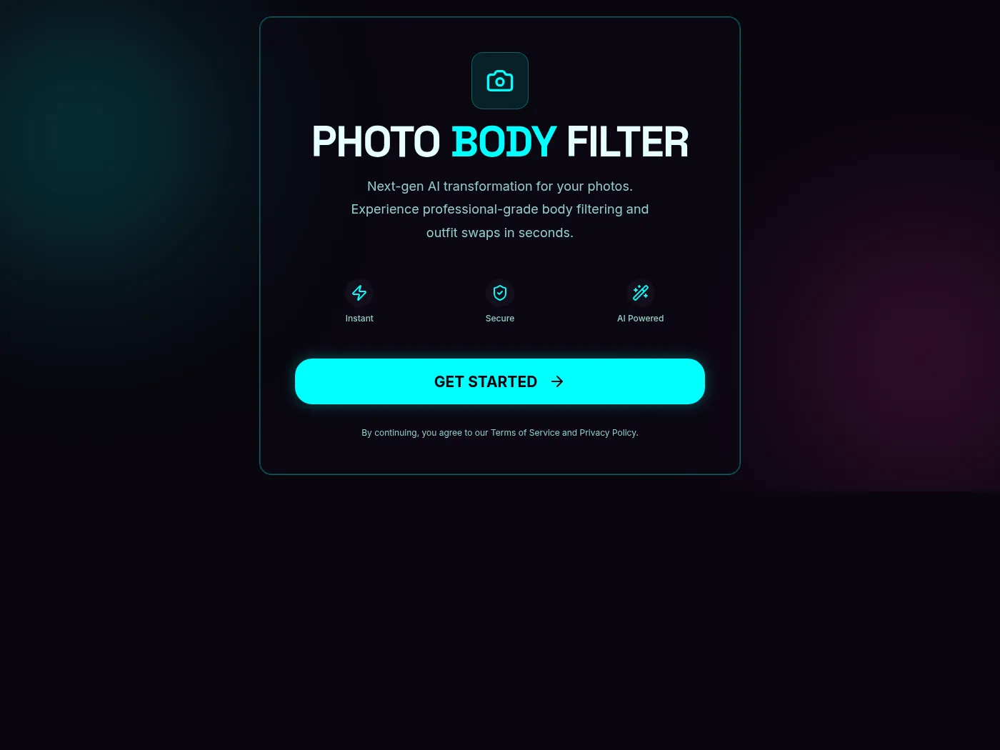 Photo Body Filter