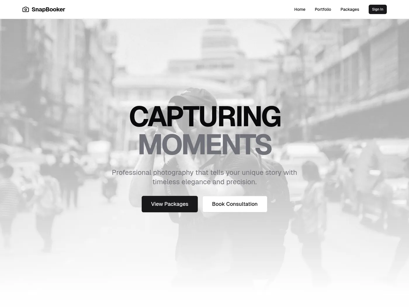 SnapBooker Site