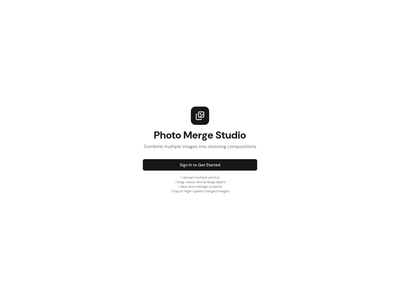 Photo Merge Studio