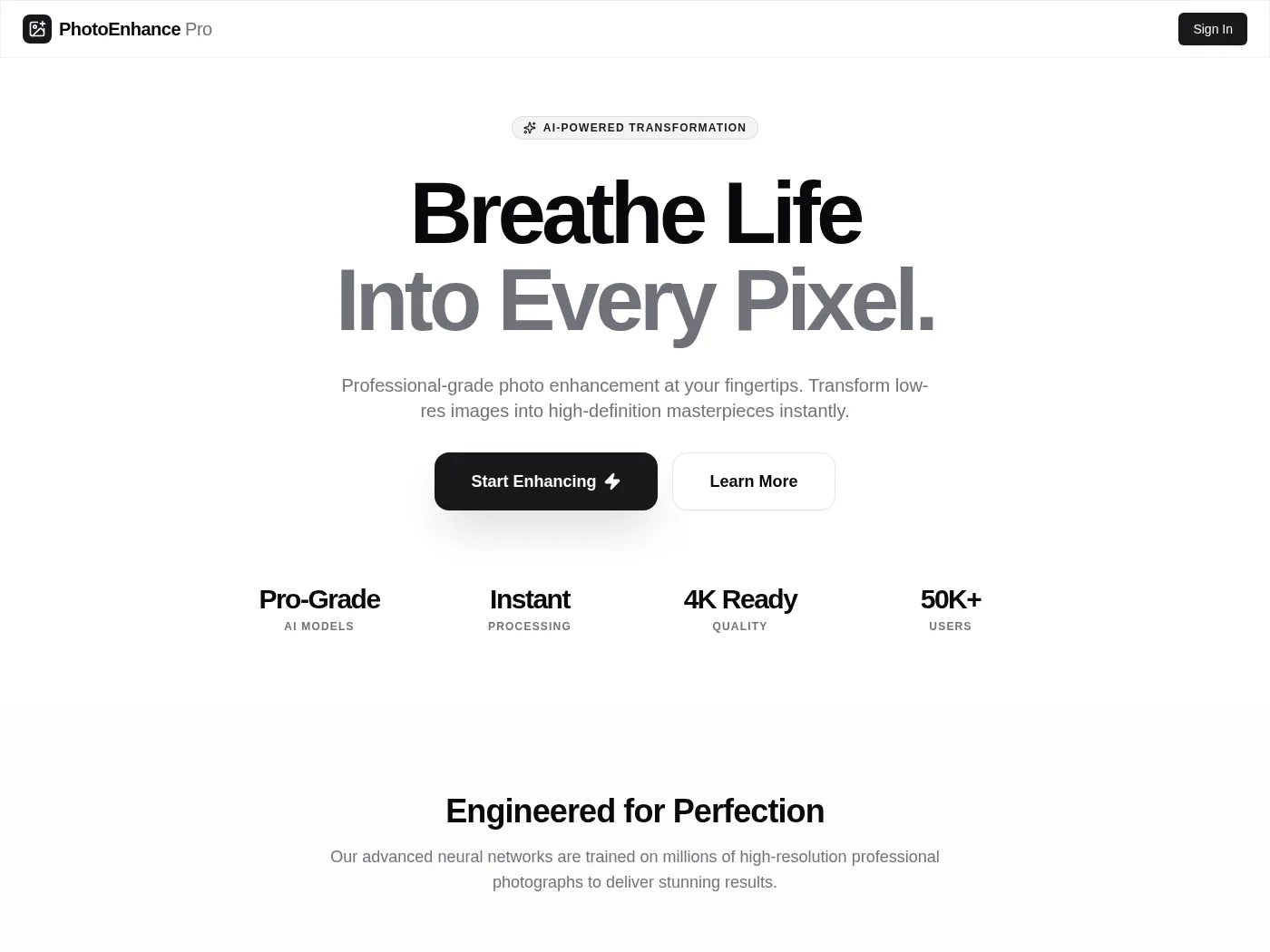 PhotoEnhance Pro