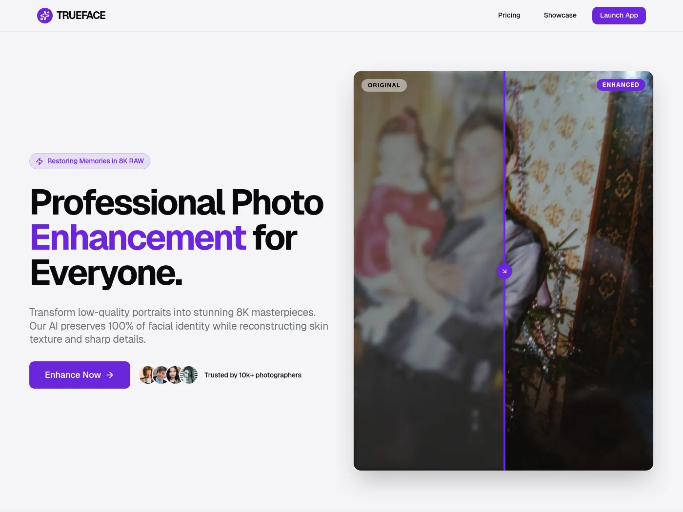 TrueFace Photo Enhancer