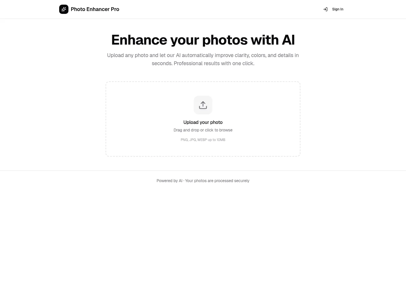 Photo Enhancer Pro