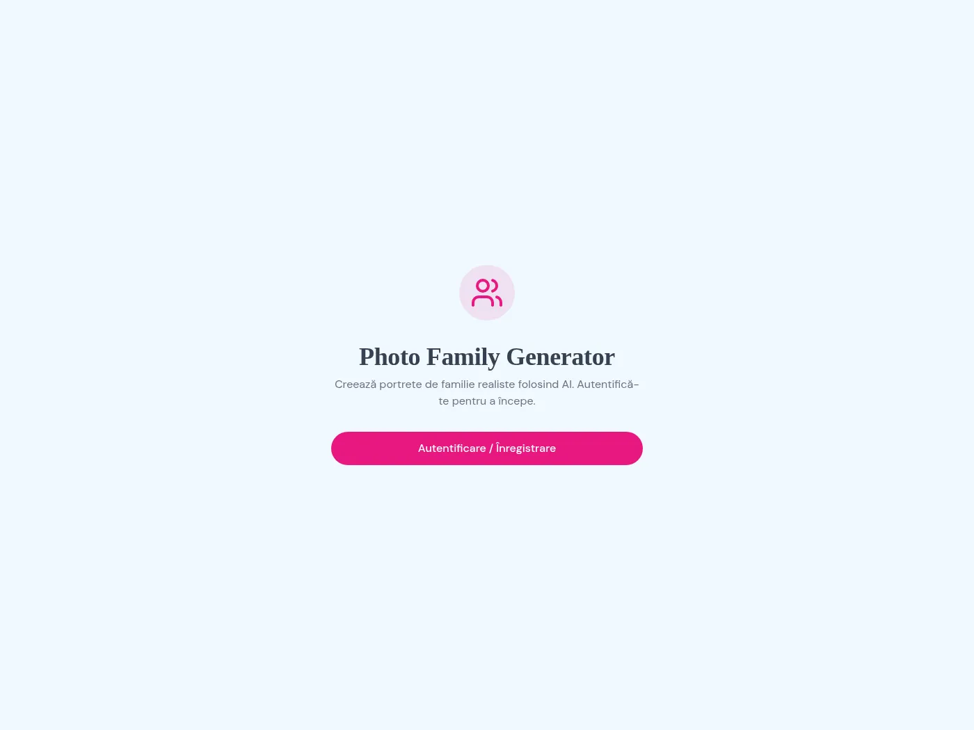 Photo Family Generator