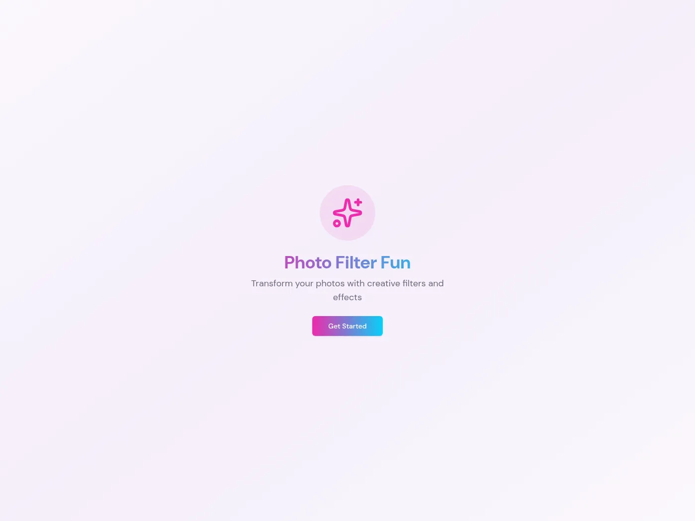 Photo Filter Fun