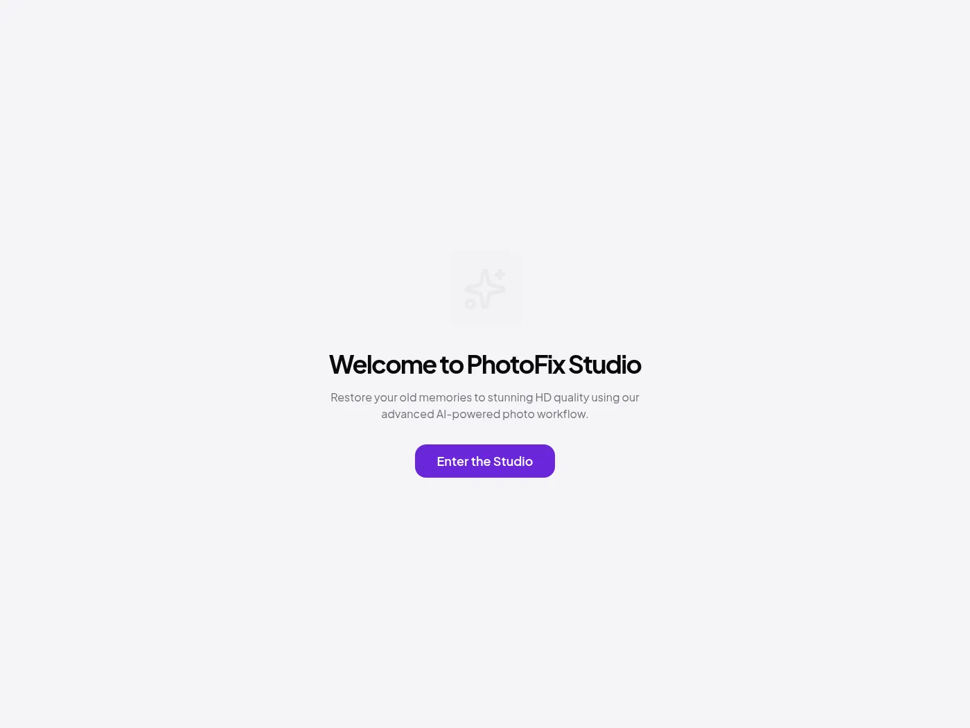 PhotoFix Workflow