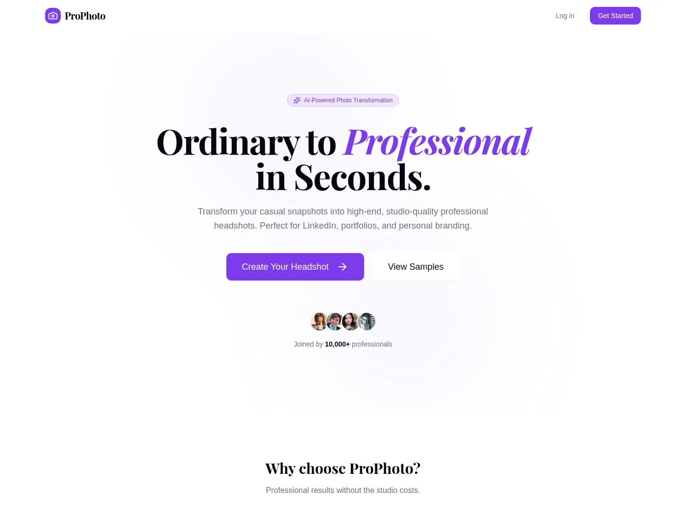 Pro Photo Generator