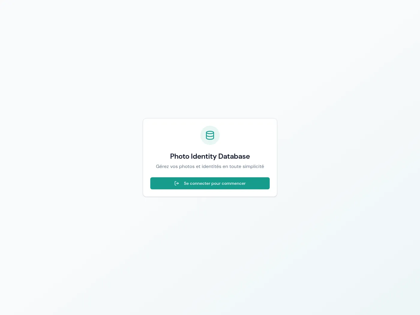Photo Identity Database