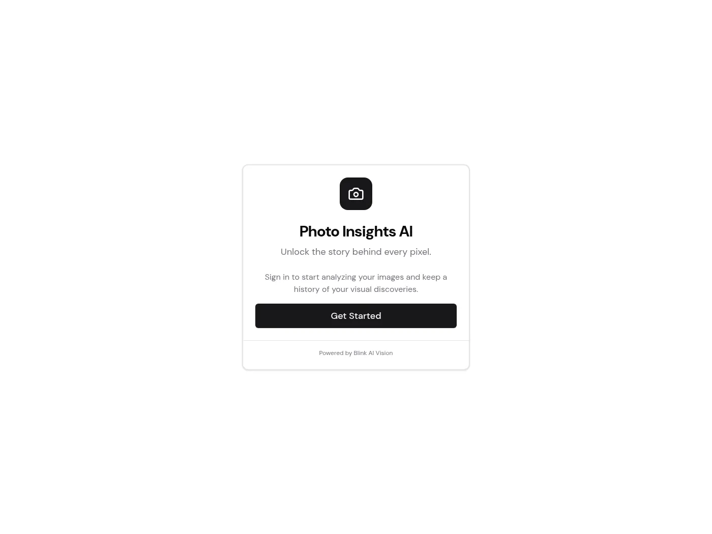 Photo Insights AI