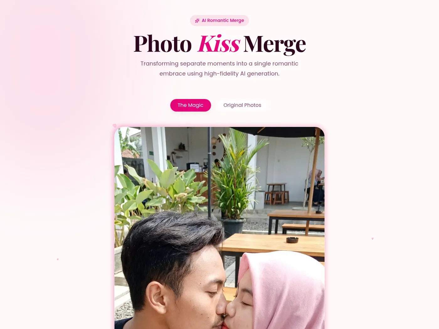 Photo Kiss Merge