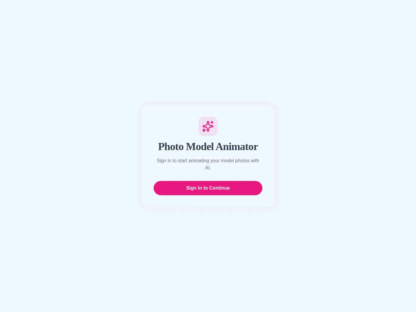 Photo Model Animator