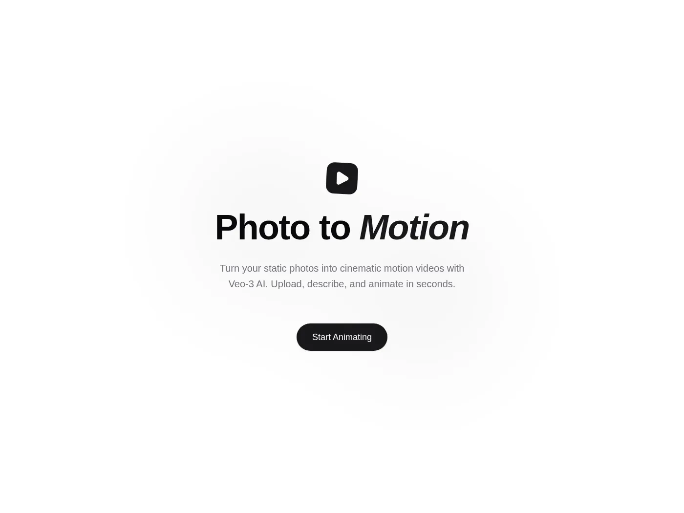 Photo to Motion Studio