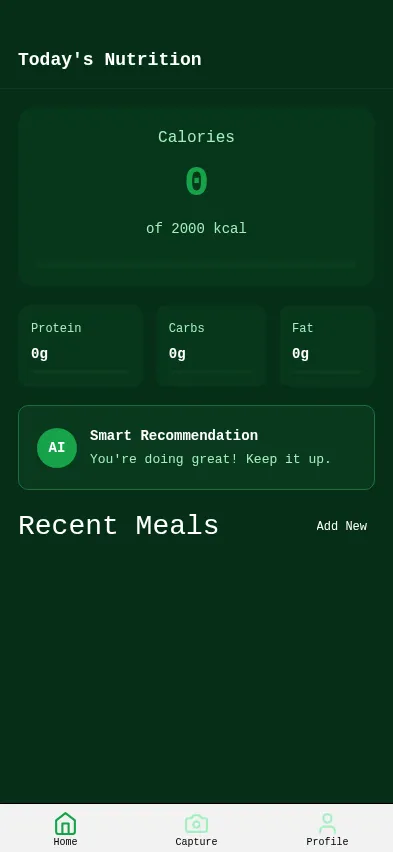SnapMeal AI Tracker