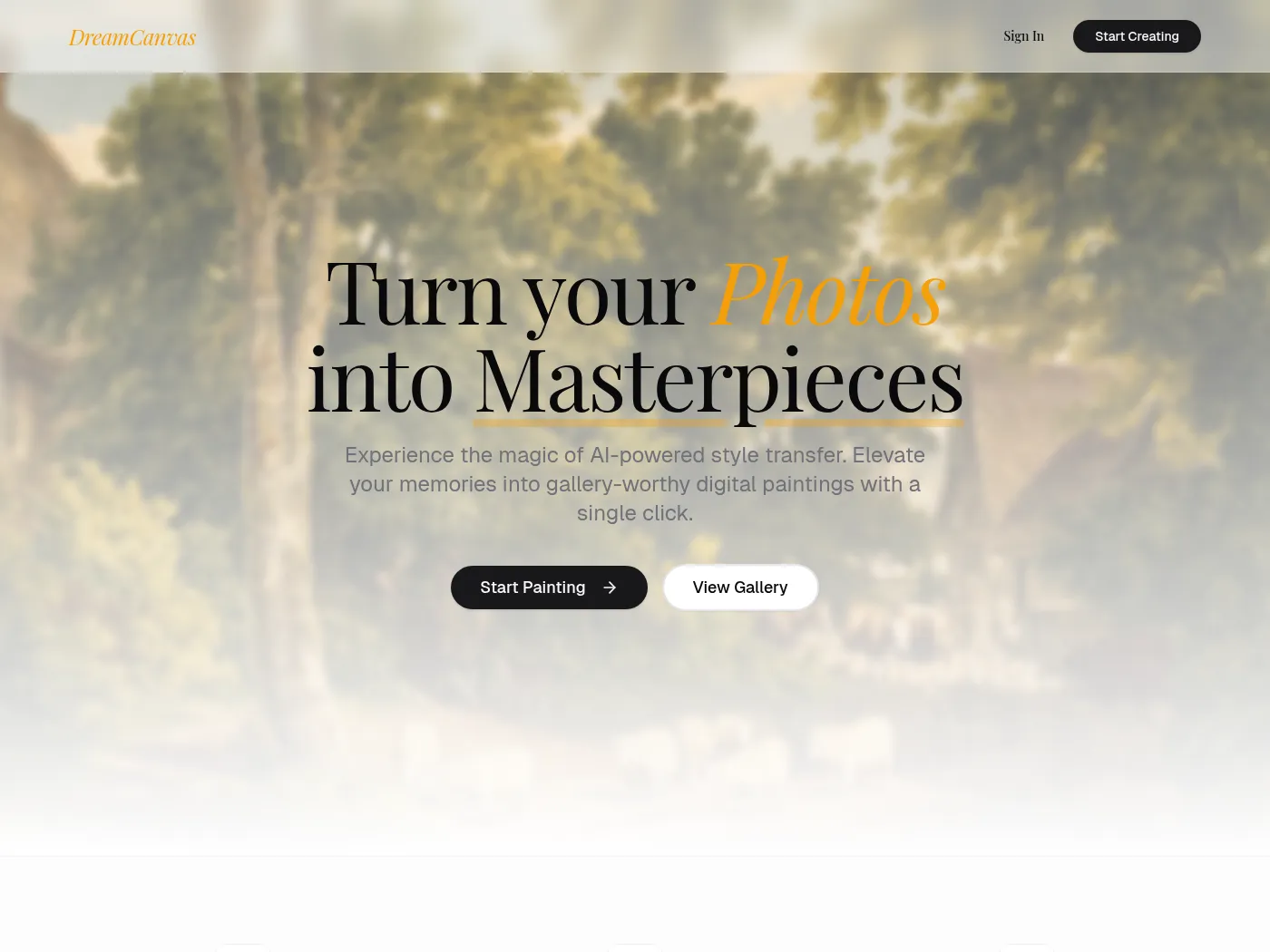DreamCanvas Photo Painter