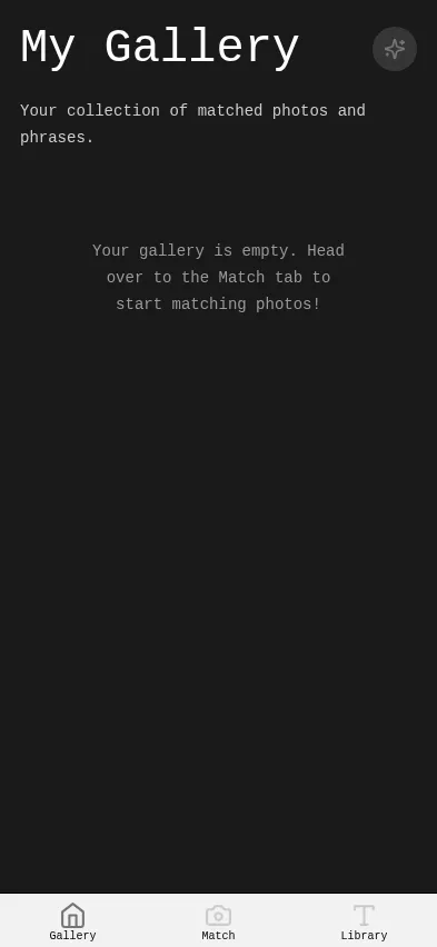 PhotoPhrase Matcher
