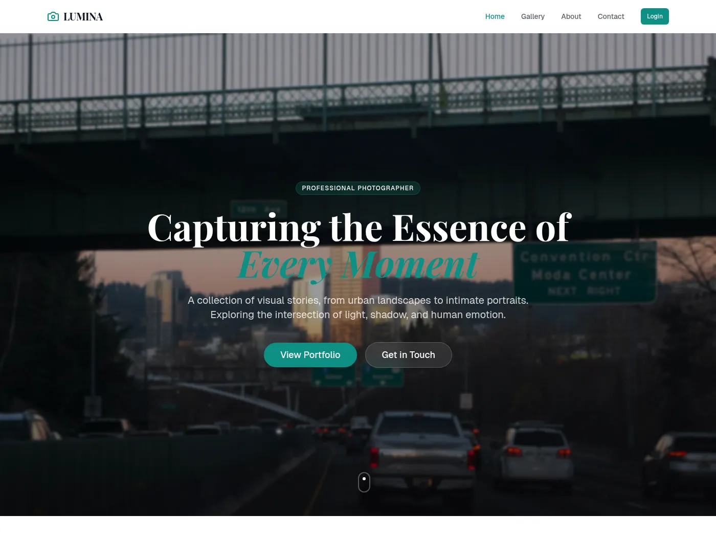 Photographer Portfolio Site