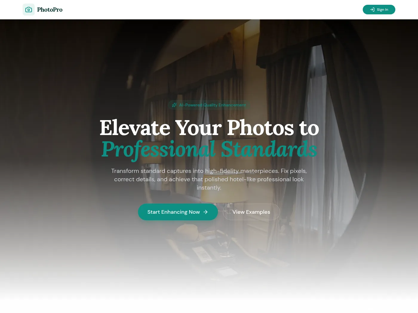 Photo Quality Enhancer