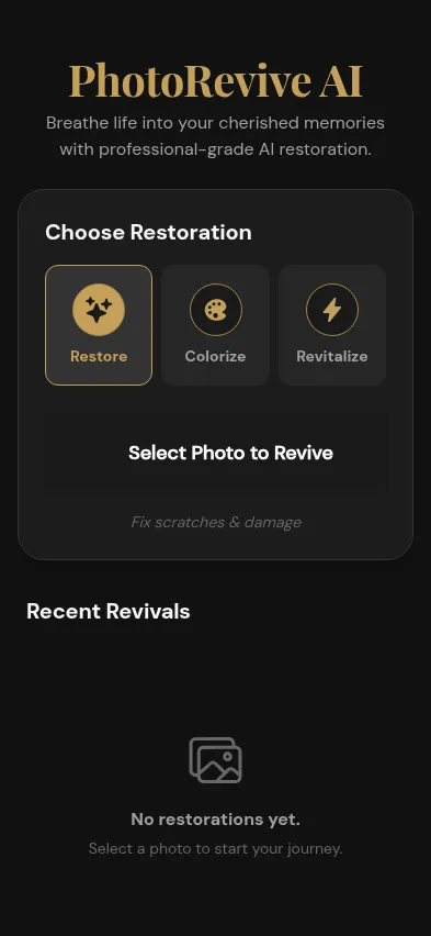 PhotoRevive AI