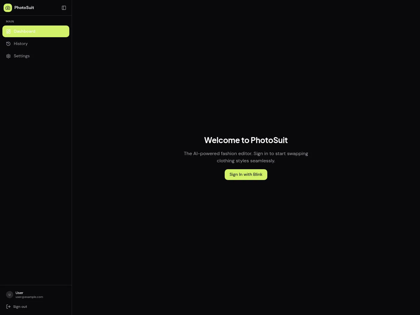 Photo Suit Editor