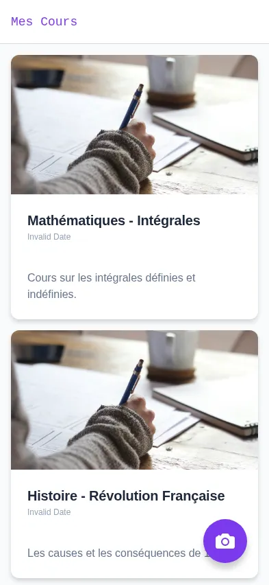 Photo2Summary Learn App