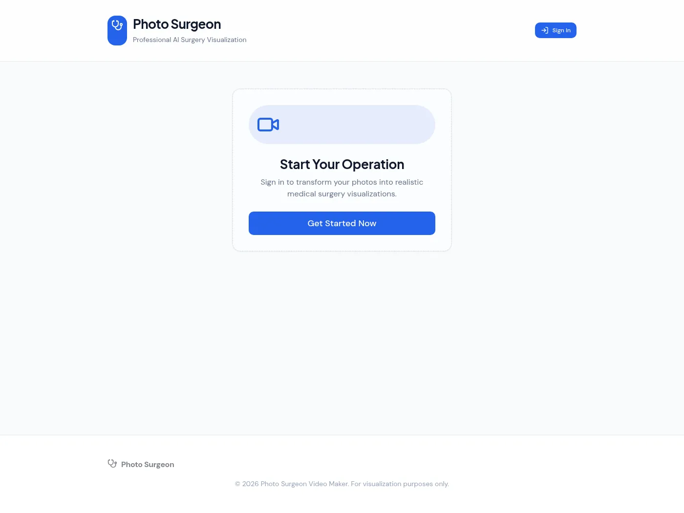 Photo Surgeon Video Maker