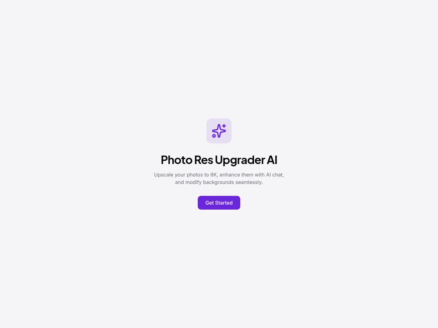 Photo Res Upgrader AI