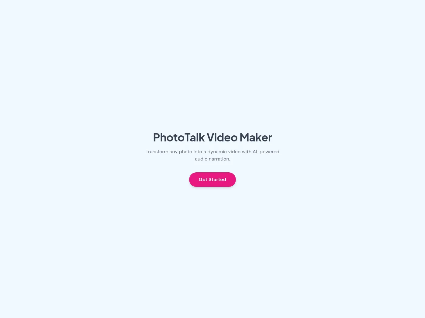 PhotoTalk Video Maker