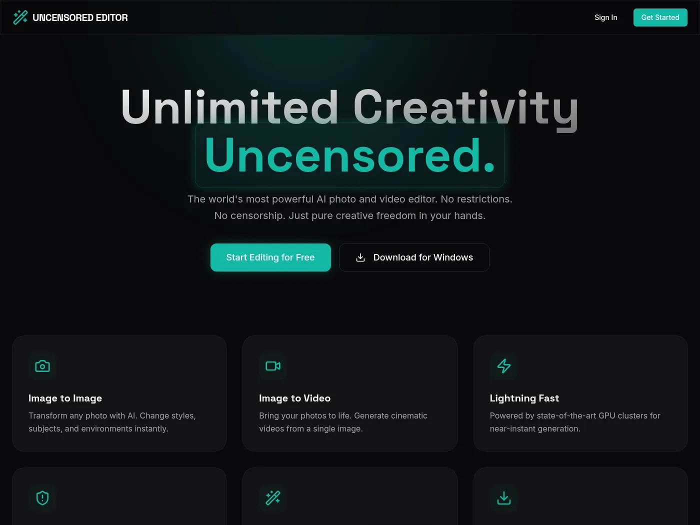 Uncensored Photo Video Editor