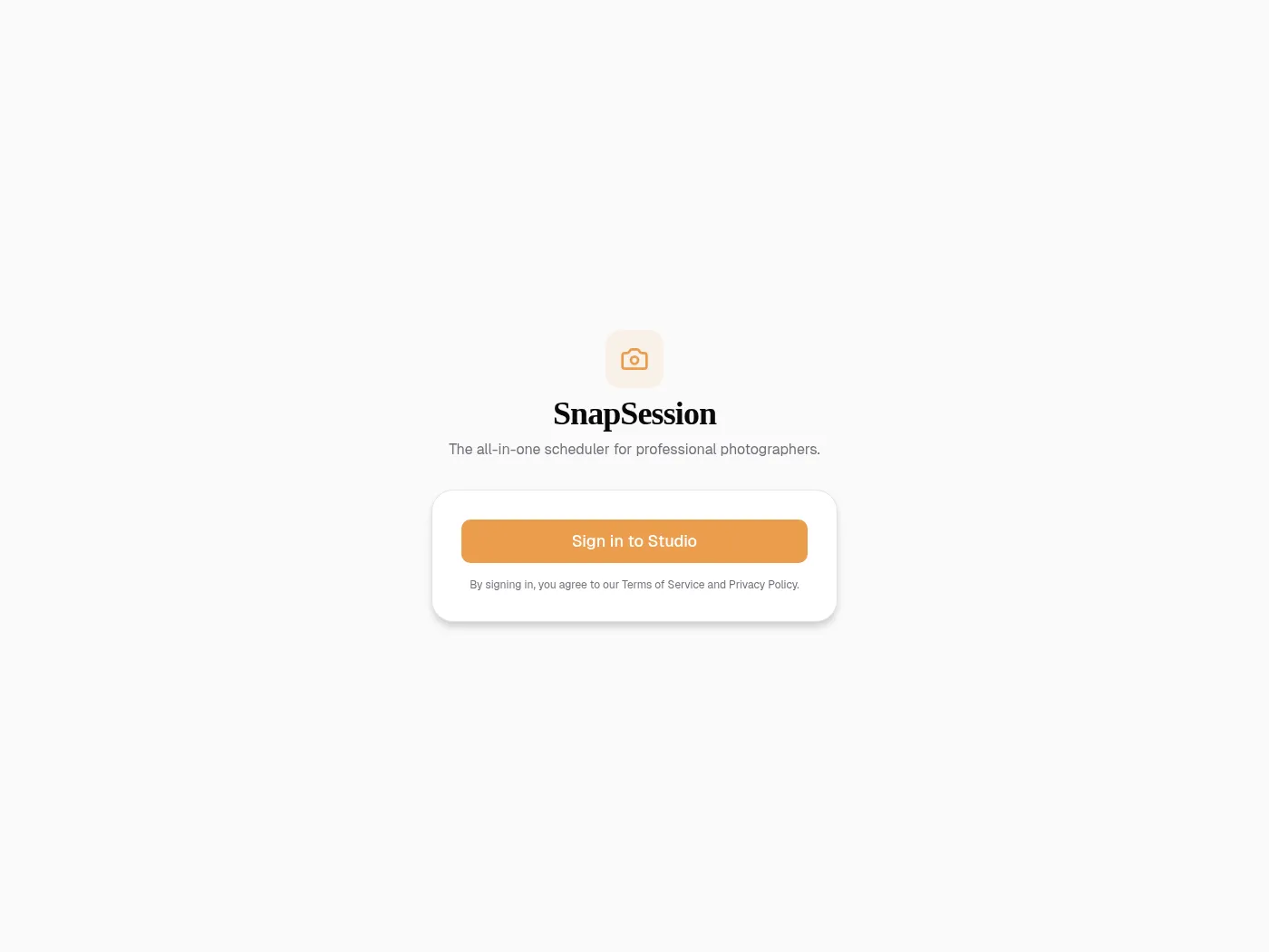 SnapSession Scheduler